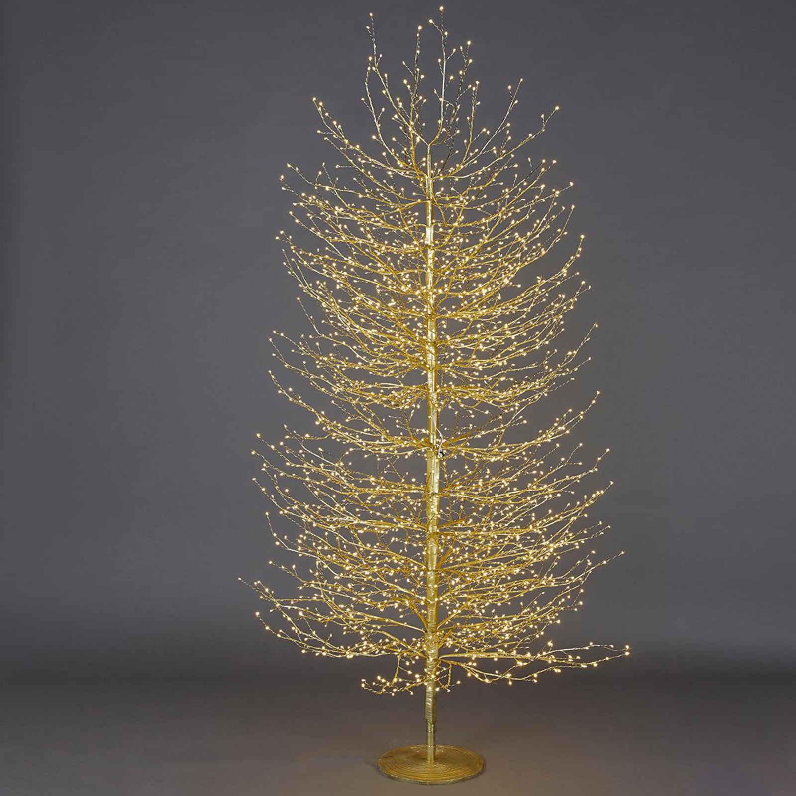 Albero luminoso "Faggio" con rami a microled luce calda da interno ed ...